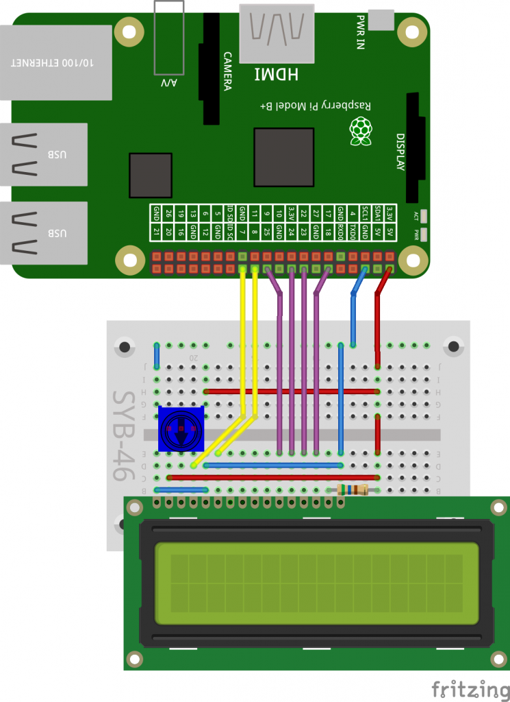 LCD-Display am Raspberry Pi mit Scratch steuern – softwarehandbuch_de